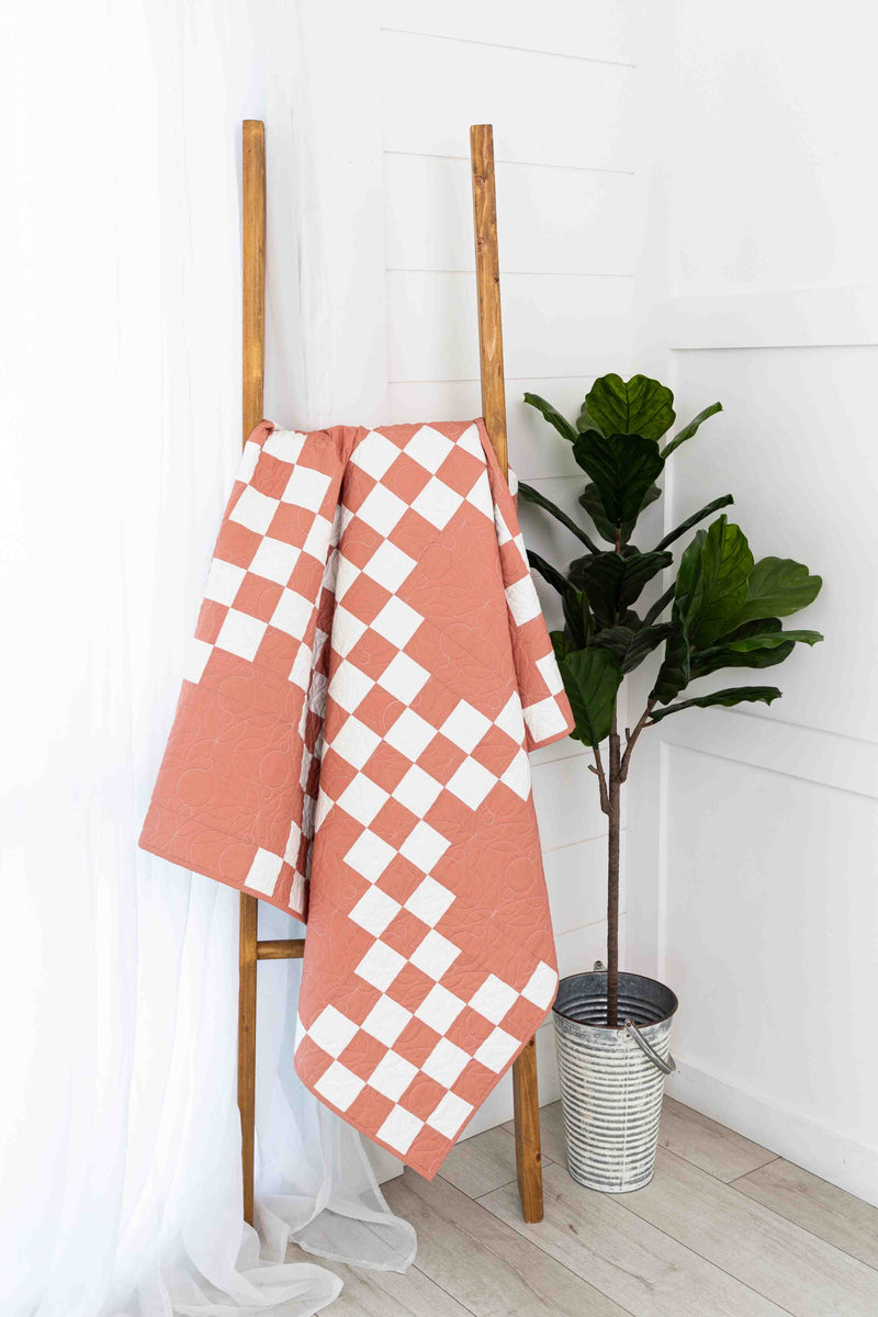 Double Irish Chain, Cinnamon - FINISHED QUILT – Quilt101