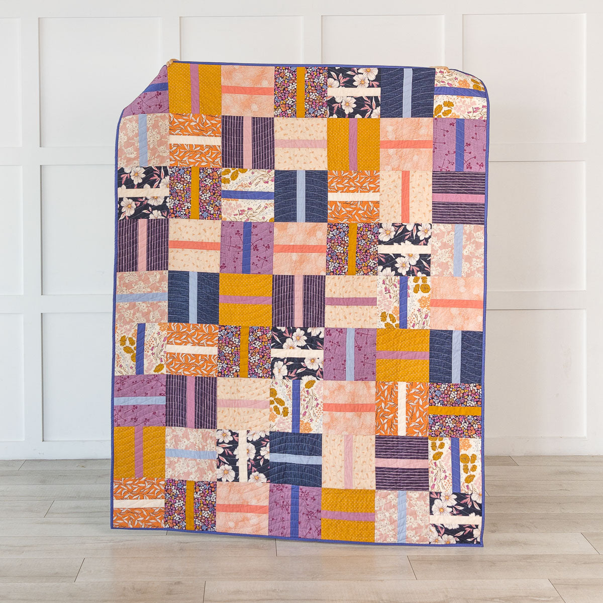 Dusk Fusion Beginners Crossing Finished Quilt – Quilt101