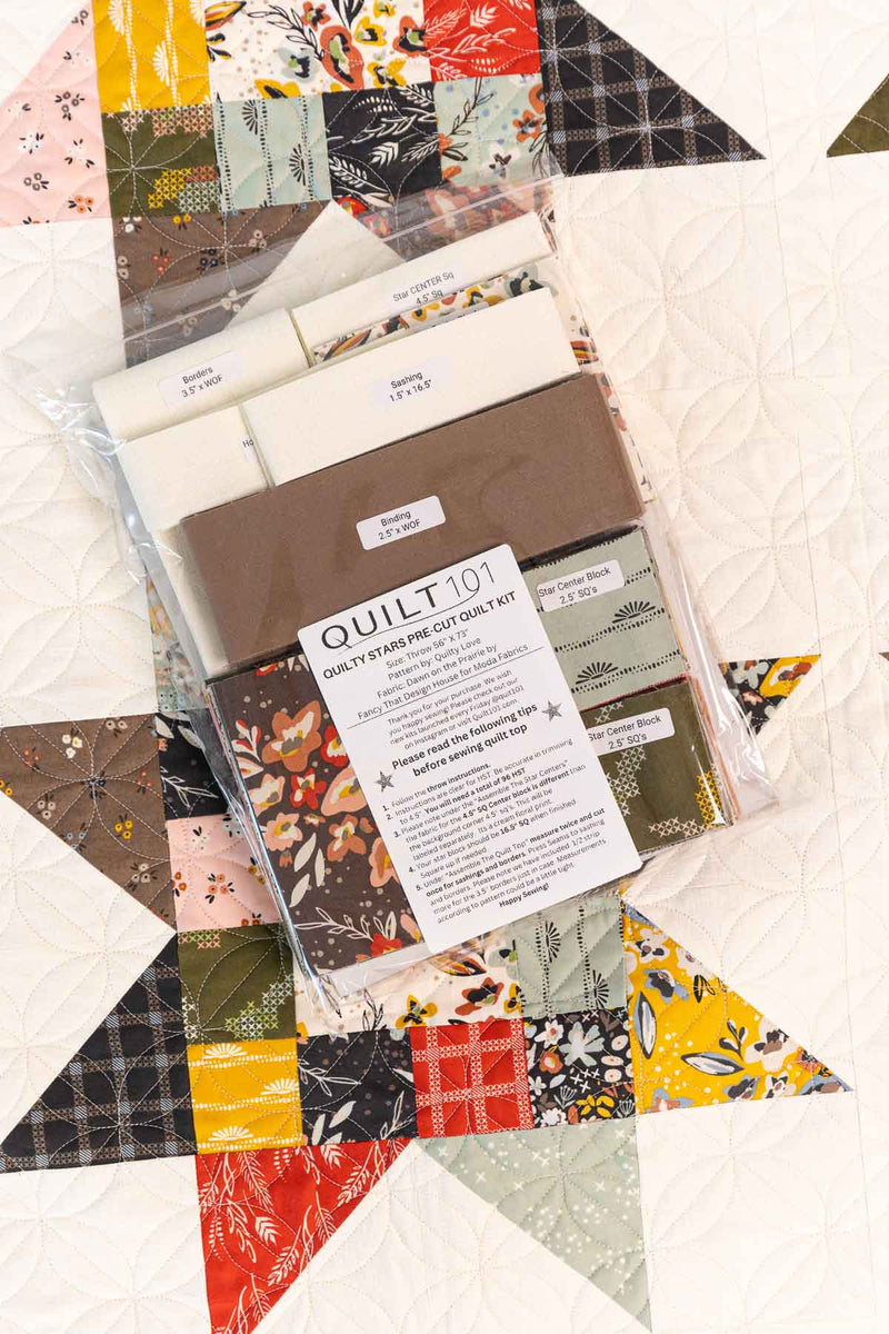 Quilty Stars Pre-Cut Quilt Kit – Quilt101