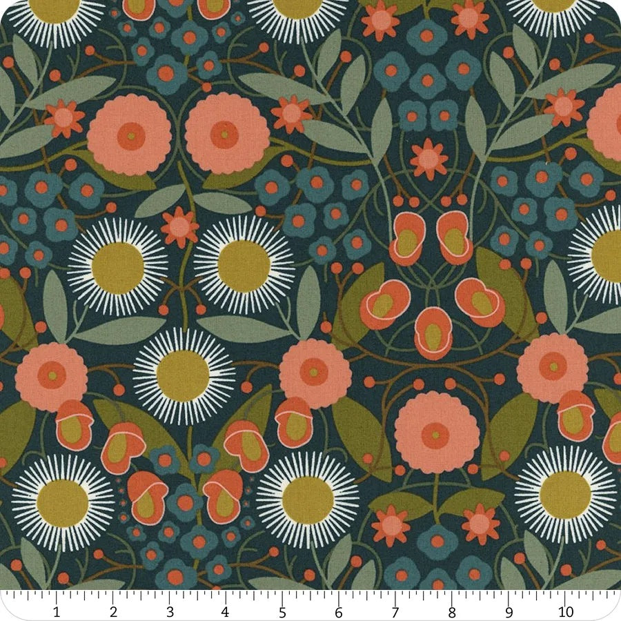 Add-On Backing: Midnight for Dancing Mums Pre-Cut Quilt Kit – Quilt101